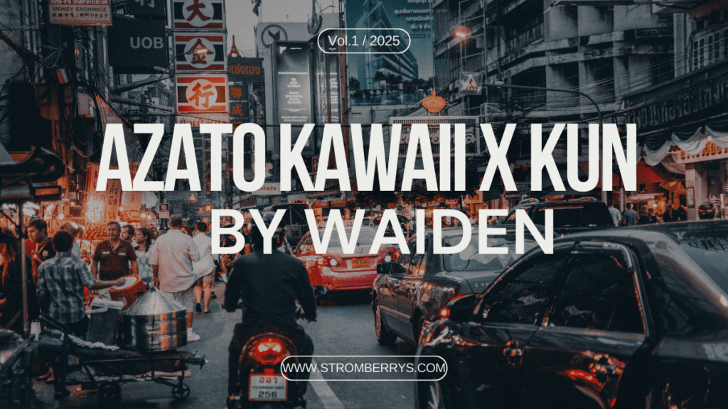 Azato Kawaii x Kun by Waiden: A Fusion of Japanese Aesthetics - Stromberry