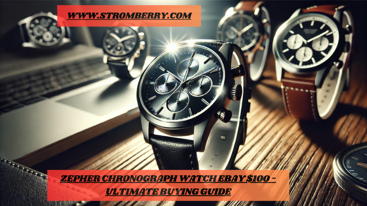Zepher Chronograph Watch eBay $100 - Ultimate Buying Guide - Stromberry